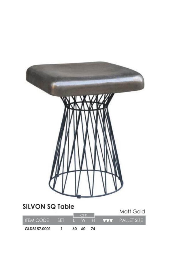 SILVON SQ TABLE - ROSA PLANTERS VIETNAM CO., LTD