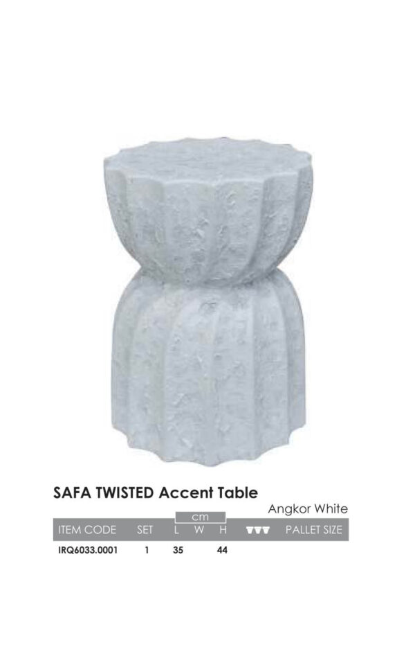 SAFA TWISTED STOOL - ROSA PLANTERS VIETNAM CO., LTD